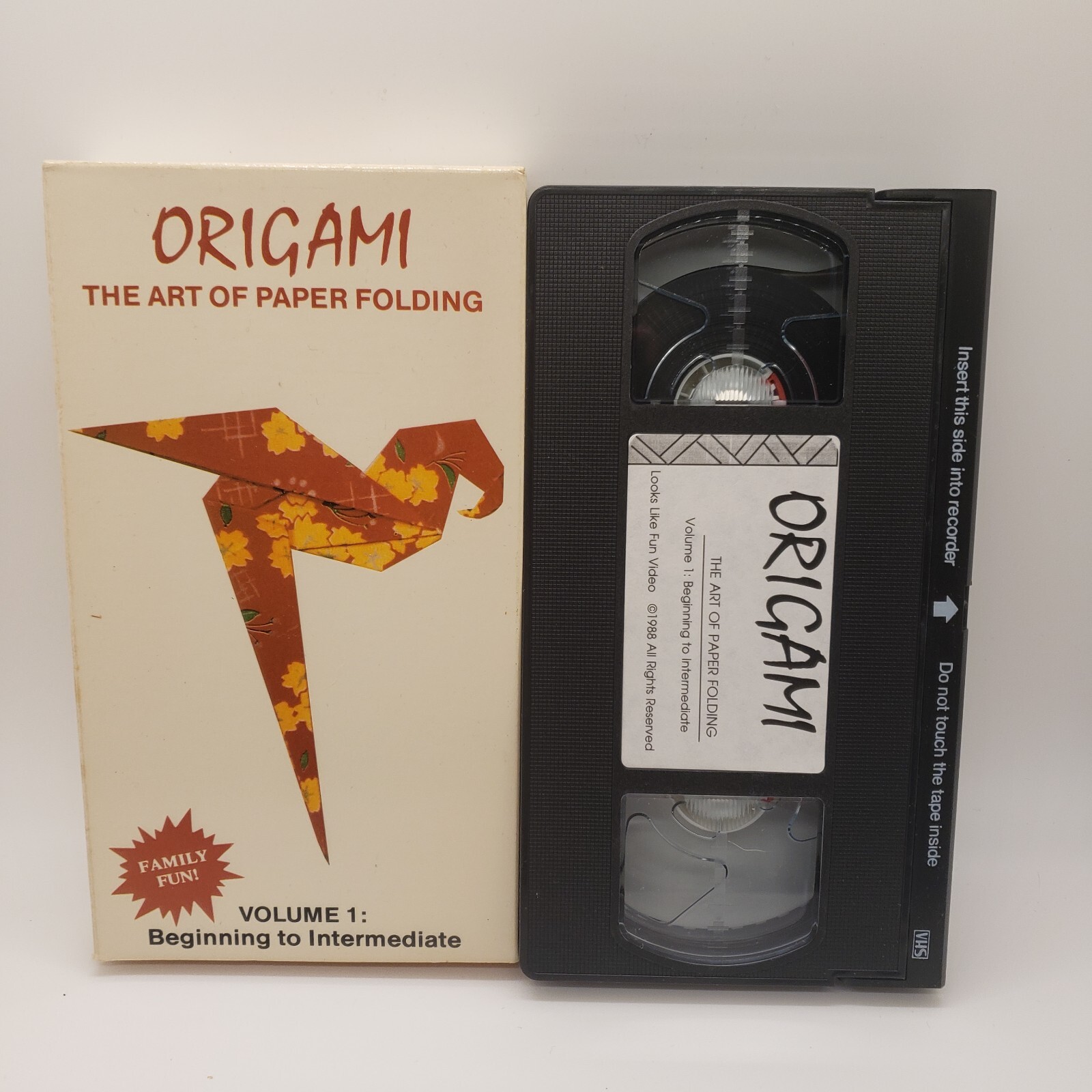 Origami - The Art of Paper Folding - Beginning to Intermediate [VHS ...