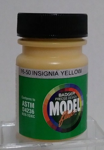 Badger Modelflex acrylic paint 16-50, Insignia Yellow. | eBay