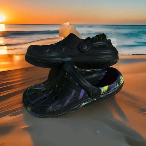 Branded 'Next' Cloggs, UK Size 5/EU 38, Black & Multicoloured, Unisex ...