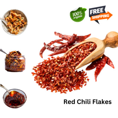 Crushed Red Pepper Flakes Spicy Seasoning Homemade Organic Hot Dry ...