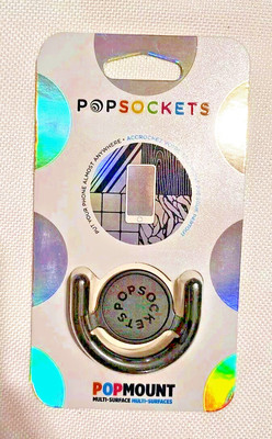 PopSockets PopMount Multi-Surface Mount PopSockets PopGrip 801639 Black NEW | eBay