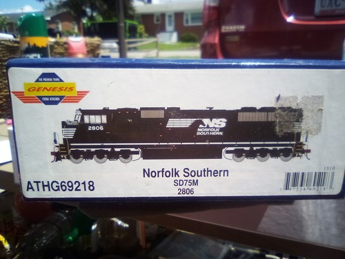 HO Scale Athearn Genesis Norfolk Southern SD70M-2 2806 DCC Ready | eBay