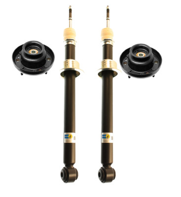 Set of 2 Front Shock Absorbers w/ 2x Front Upper Shock Mounts for ...