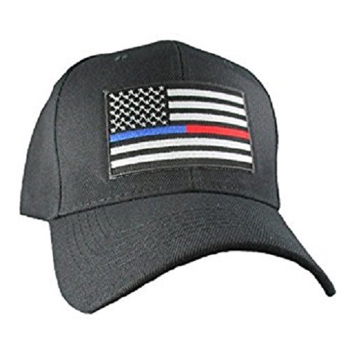Thin Blue Line Red Line Support Police Fire Firefighter Law Enforcement ...