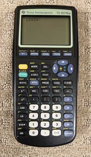 Texas Instruments TI-83 Handheld Graphing Calculator | eBay