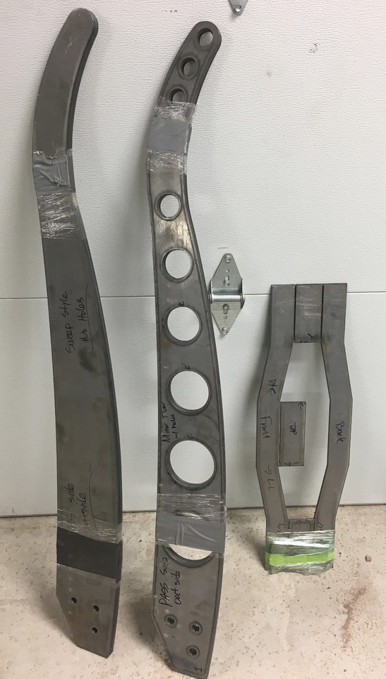 MODEL A FORD 1928-31 SWEEP STYLE ( FULL ) frame rail Kit Rat Rod Hot ...