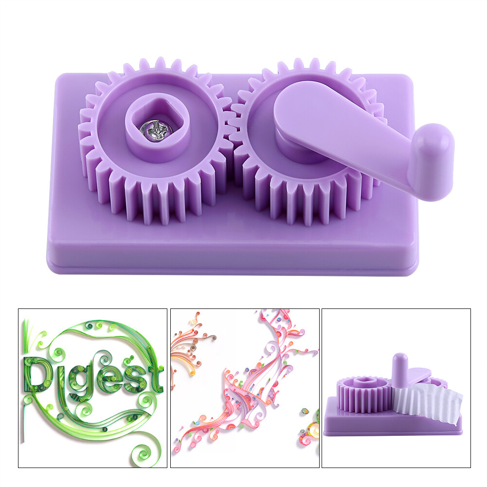 Plastic Paper Quilling Crimper Machine Crimping Paper Craft Quilled Art ...