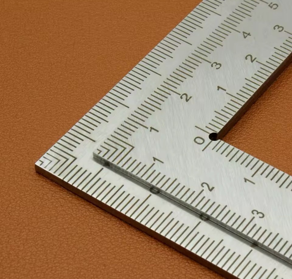 L (Right Angle) Shaped Ruler | eBay