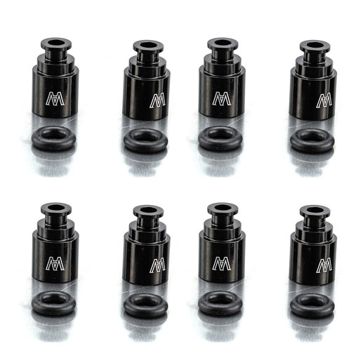 8x Injector Top Hats Spacers Fits GM Truck 6.2L 6.0L 5.3L TBSS NBSS ...