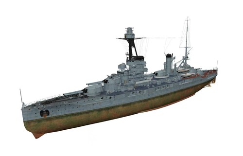 3D Printed kit 1/200 French Battleship Bretagne (full hull) | eBay