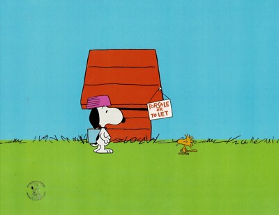 Snoopy Come Home PEANUTS Animation Cel Setup + 2 Draws 1972 Schulz ...