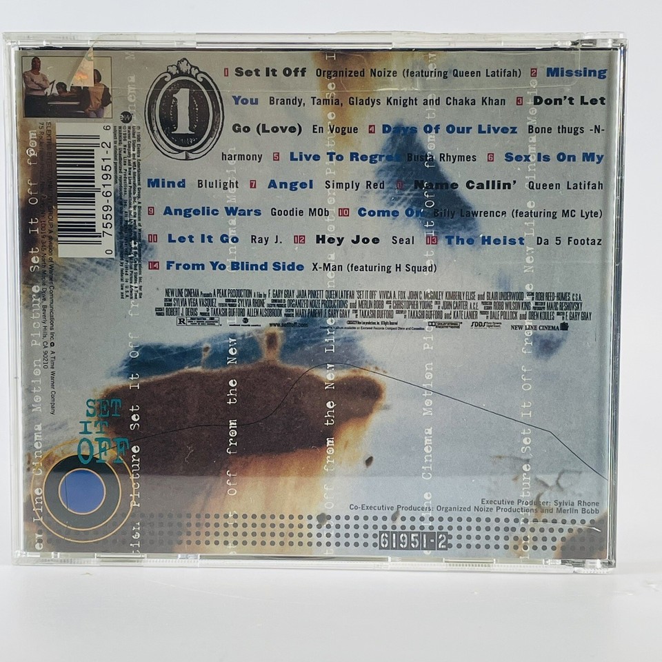 Set It Off Movie Soundtrack CD Bone Thugs N Harmony Queen Latifah ...
