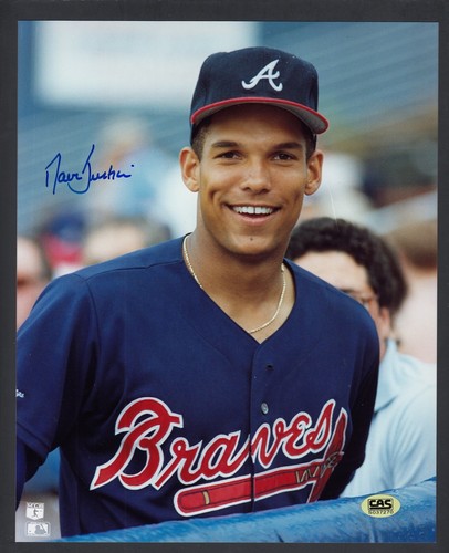 David Justice Autographed 8x10 Atlanta Braves Photo CAS Authentic | eBay