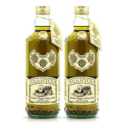 Frantoia Extra Virgin Olive Oil from Italy - Fruity, Unfiltered, Cold ...
