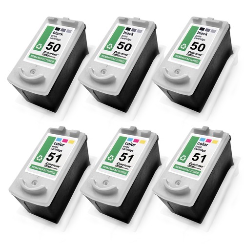 6x Cartouches pour Canon MP150 MP160 MP450X MX300 MP460 IP2200 MP170 ...