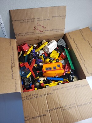 Large Priority Box of Mixed Random Lego Pieces Over 5 Lbs Building ...