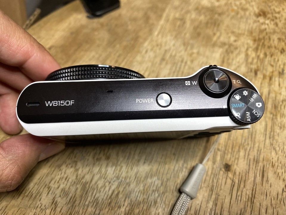 Samsung WB150F Smart Digital WiFi Camera White 14.2MP 18X Zoom Tested ...
