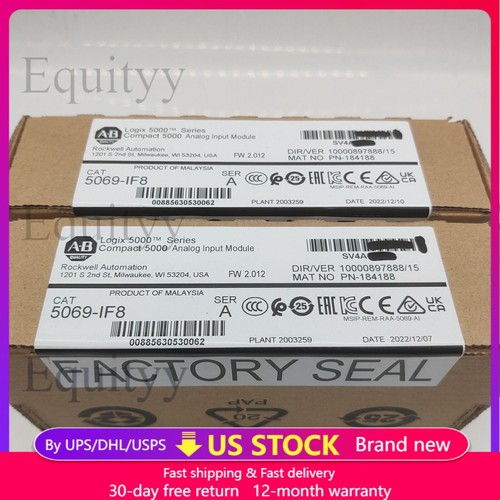 New AB 5069-IF8 /A Compact 5000 Analog Input Module 5069IF8 US US Free ...