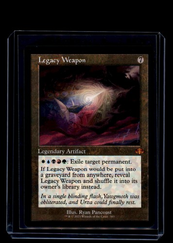MTG Legacy Weapon (Retro Frame) #383 Mythic Dominaria Remastered | eBay