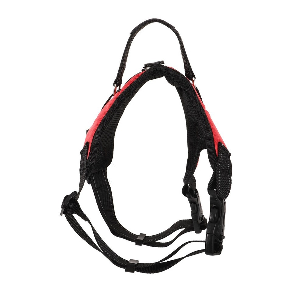Saddle Style Mesh Dog Harness for Medium / Large Dog - Size L (Red ...