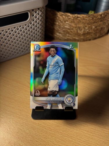 Topps Chrome UCC 2025/26 1st Bowman Ryan McAidoo Manchester City | eBay UK