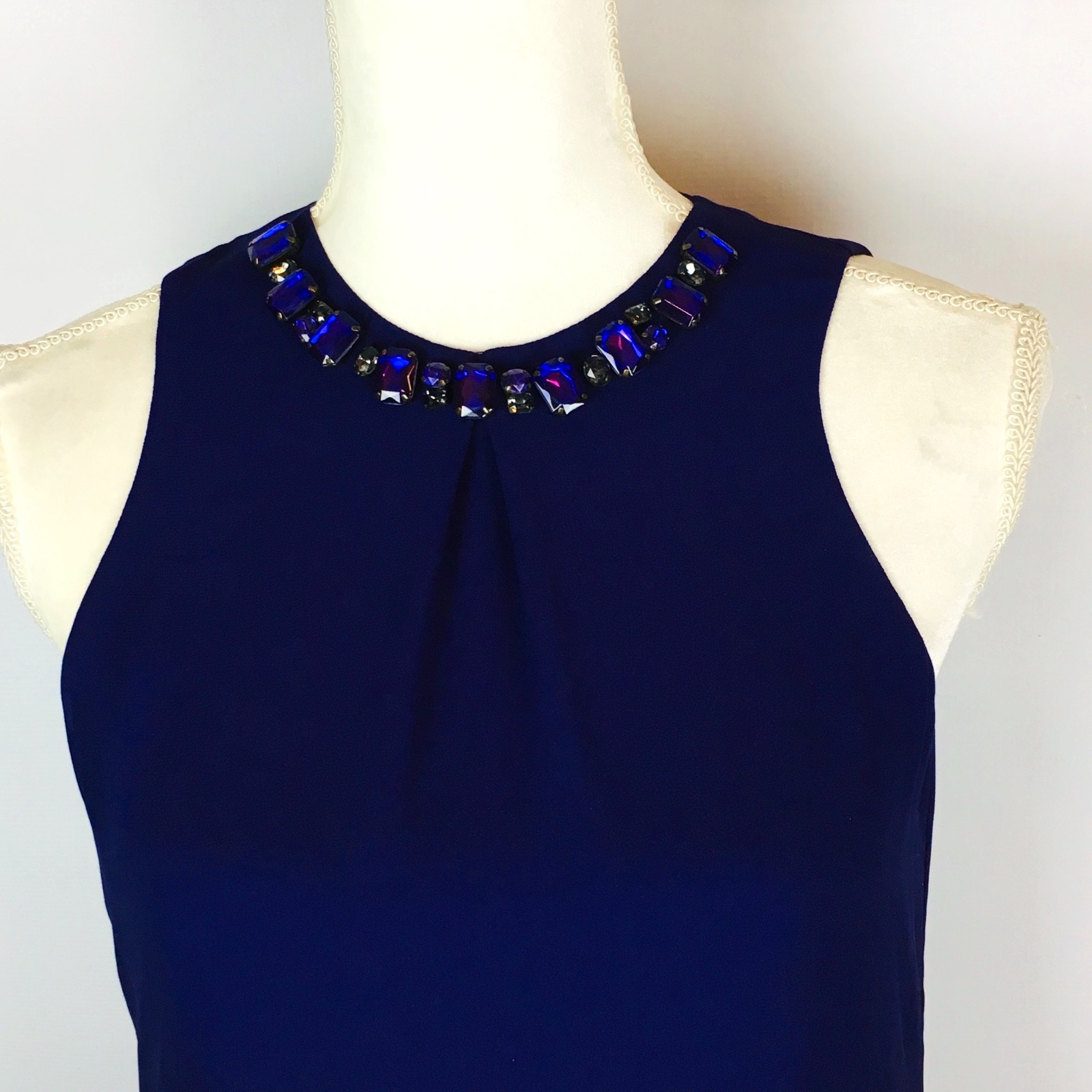 MICHAEL KORS PROTO SAMPLE Iris Purple Cut Out Back Di… - Gem