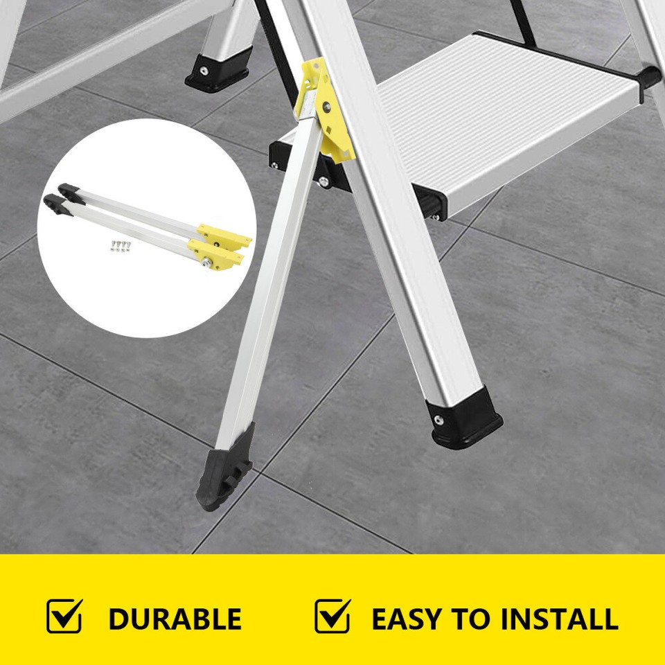 Ladder Stabilizer Ladder Safety Legs With Anti Slip Rubber Feet 440lb ...