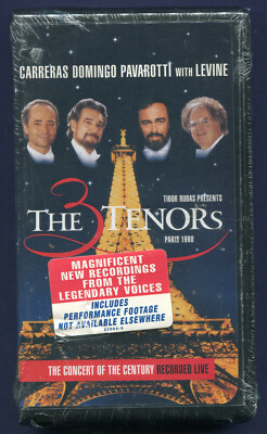 Three Tenors Paris 1998 Jose Carreras Placido Domingo Luciano Pavarotti ...
