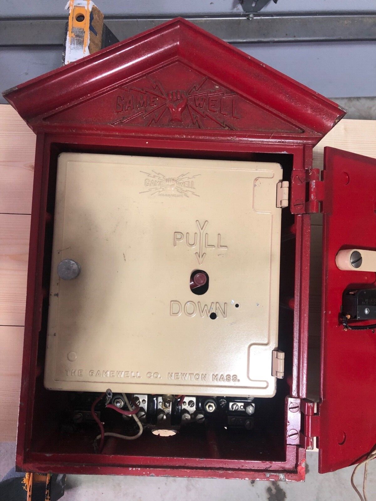 Vintage Gamewell Fire Alarm Call Box | eBay