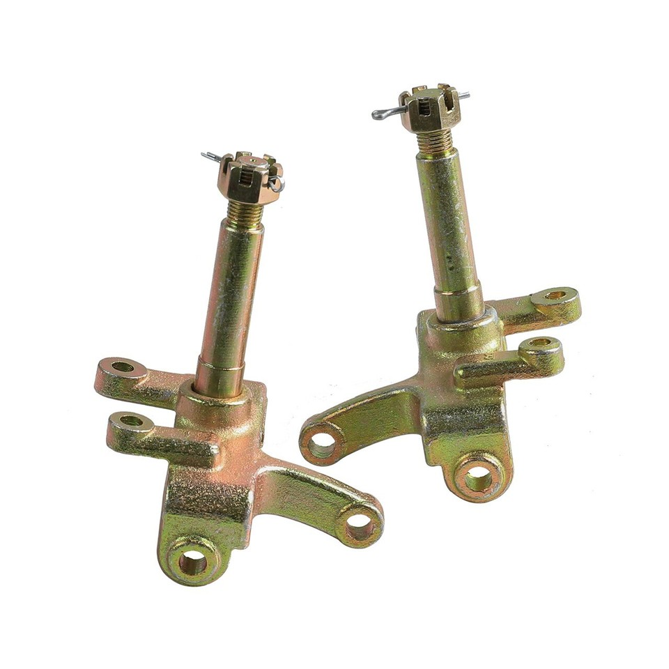3 Stud Front Wheel Hub Stub Axle Steering Spindle For Go Kart Quad ATV ...