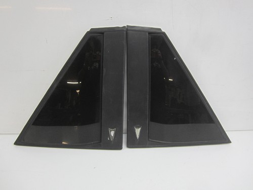 1984 Pontiac Fiero Coupe Rear Glass Quarter Windows Pair Left & Right ...