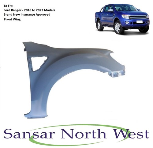 For Ford Ranger - Drivers Side Front Wing Panel O/S RIGHT 2012 to 2016 ...