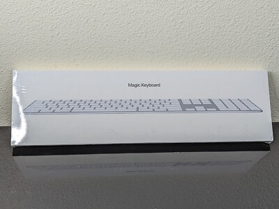 Apple A1843 Wireless Magic Full Size Bluetooth Keyboard Numeric Keypad ...