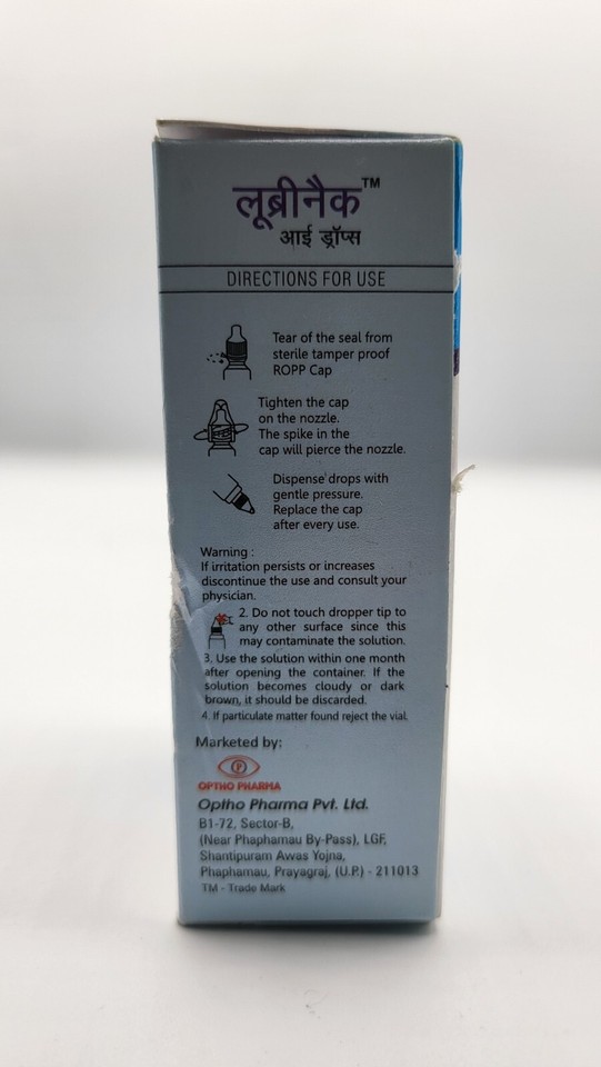 Eye Drops CATARACT USA OFFICIAL USA AYURVEDIC Dry Eye Support Exp.Next ...