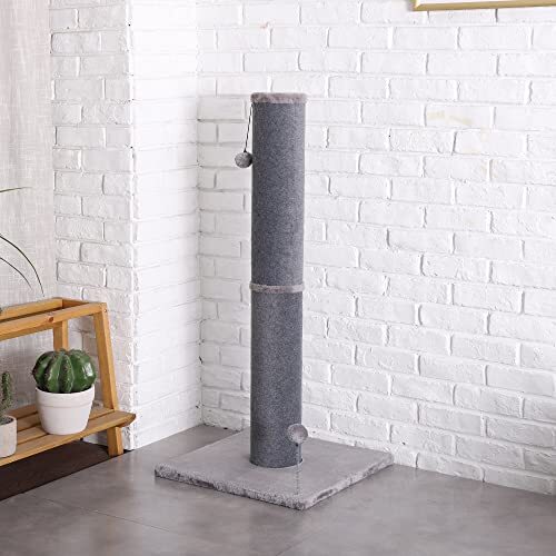 Cat Craft Bobcat Cat Scratching Post for Indoor Cats, Tall Cat Scratch ...