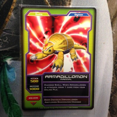 Digimon - Eternal Courage "Armadillomon" DM-039 X1 | eBay