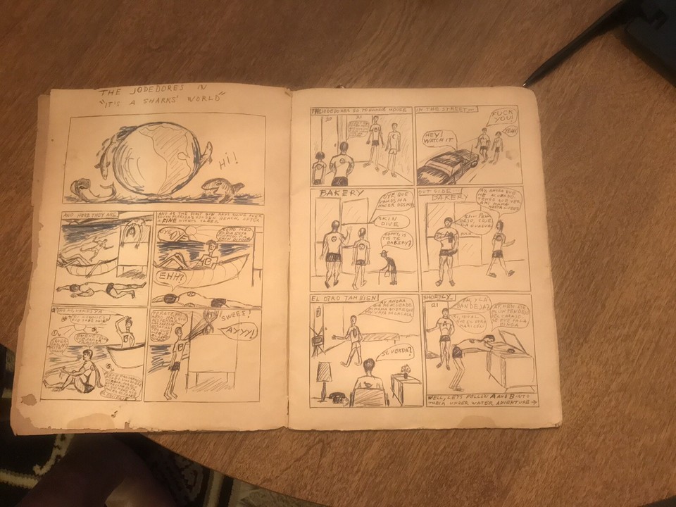 Original Handmade Comic Early 1960s | eBay