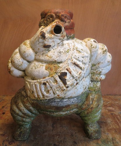 Vintage Cast Iron Michelin Man (Bibendum) | eBay UK