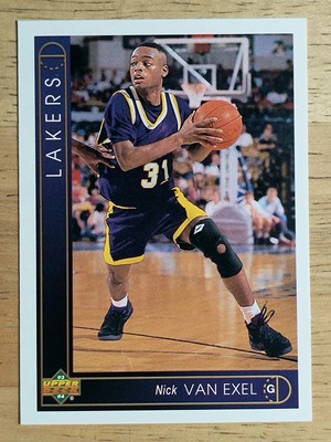 1993-94 Upper Deck #162 Nick Van Exel RC (NM) | eBay