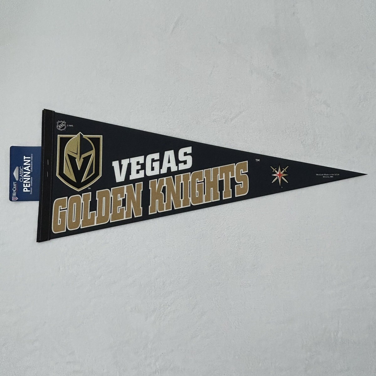 Las Vegas Golden Knights Cup Vegas Golden Knights Pennant Banner String ...