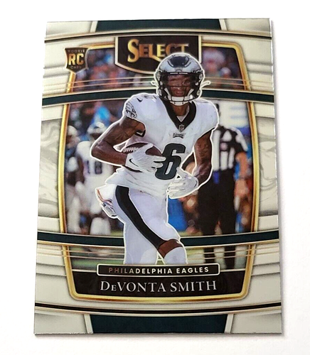 2021 Panini Select Football DeVonta Smith Concourse Rookie Card #49 ...