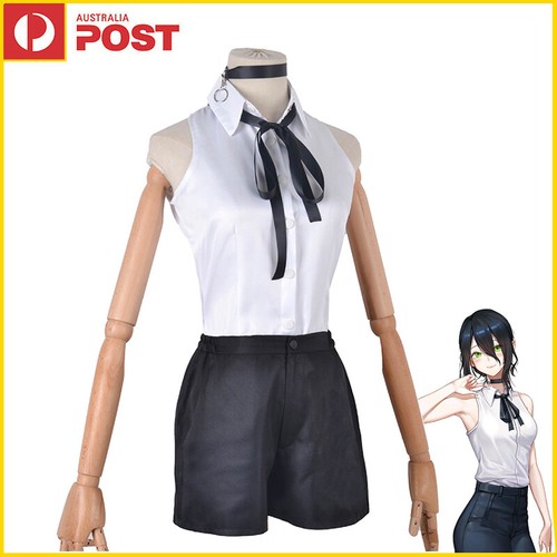 Anime Chainsaw Man Reze Uniform Full Set Game Dress Outfits Cosplay ...
