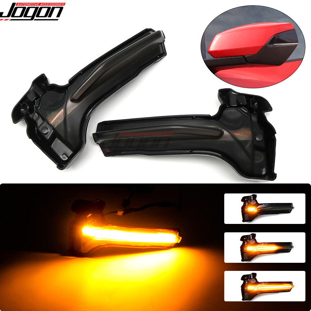 For Corvette C8 Coupe Z51 Z06 Dynamic LED Indicator Turn Signal Light ...