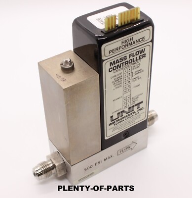 Unit Instruments Mass Flow Controllers 1400A Series N2 500psi Max ...
