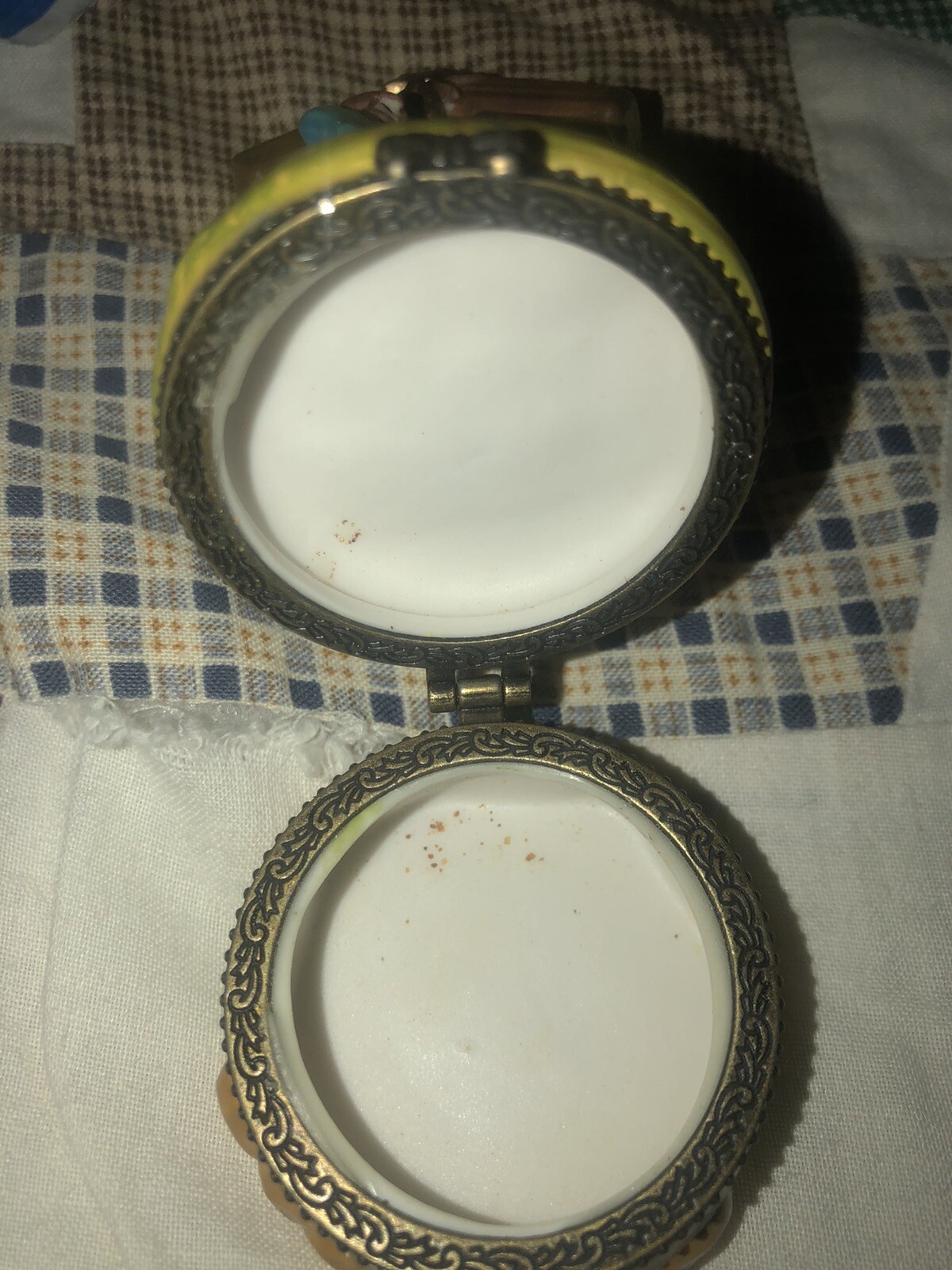 Trinity Broadcasting Networks porcelain Lamage box Manger Scene | eBay