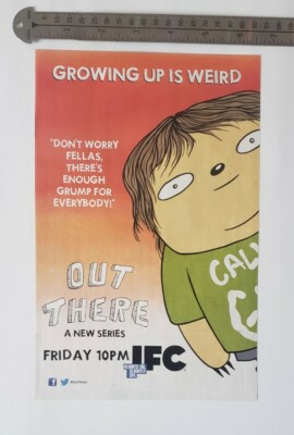 Out There IFC Cartoon RARE Print Advertisement | eBay