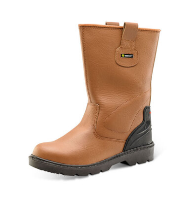 Click - ALL SIZES PREMIUM RIGGER BOOT TAN - Tan | eBay UK