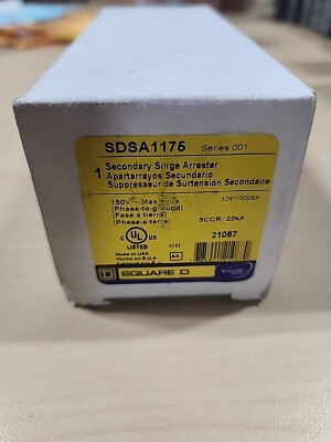 Square D SDSA1175 Surge protection device, Surgelogic, 22kA, 120/240 ...