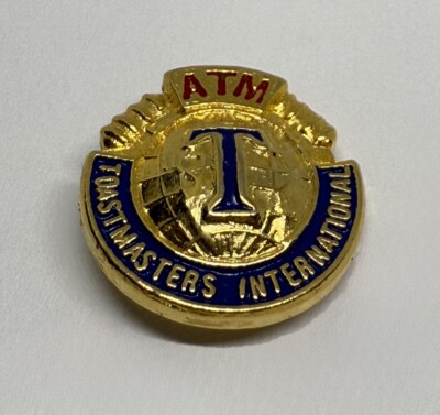 Toastmasters International ATM Award Lapel Pin (P52) | eBay
