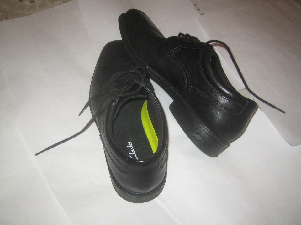 Mens shoes ‘ Clarks BOSTONIAN ‘ – size 6G – black – good condition ...